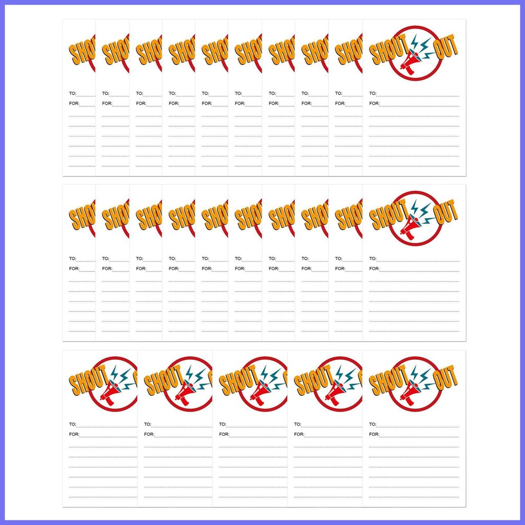 Appreciation Cards 25x Kindness Encouragement Cards 10x15cm Kudos Cards ...