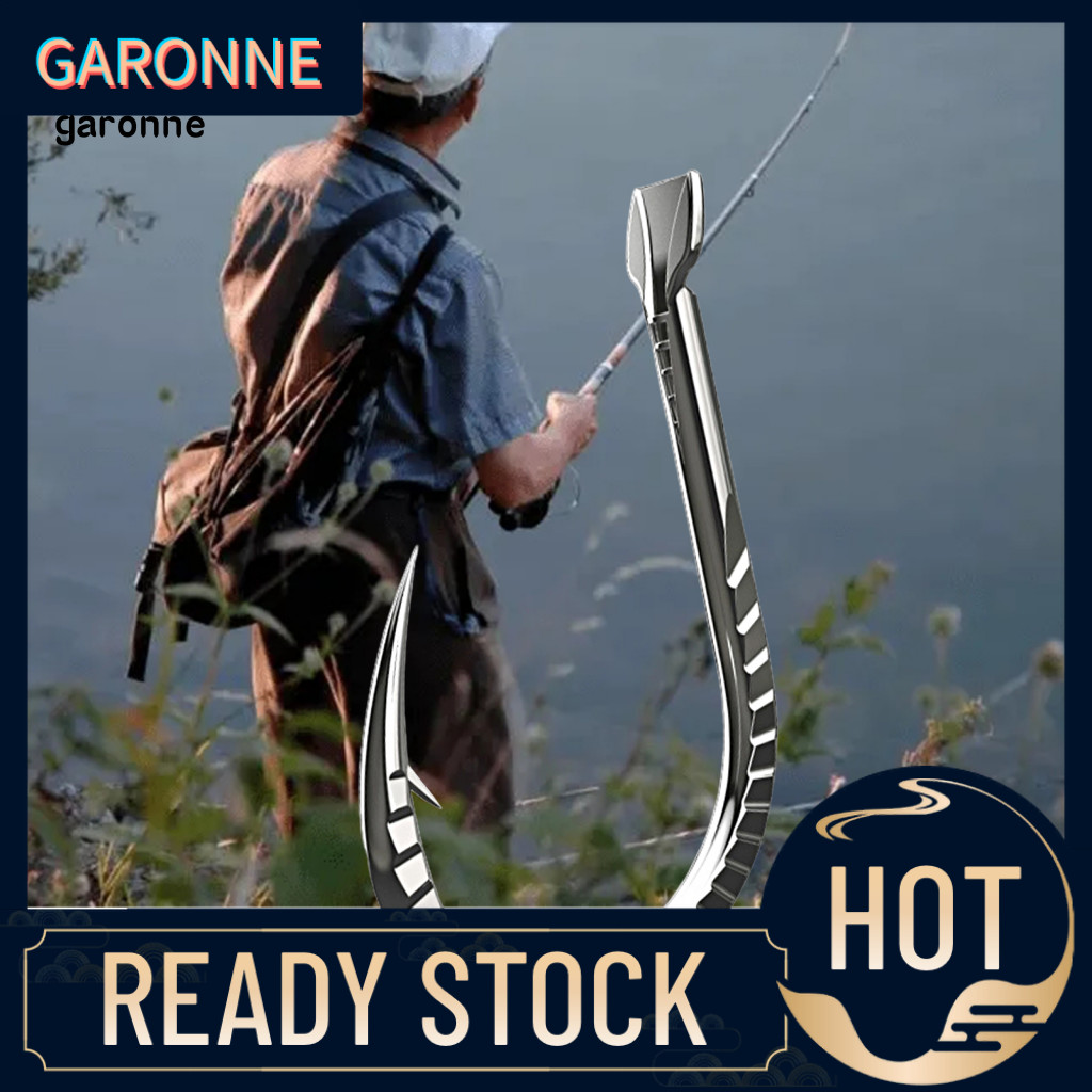 GAR 30Pcs/Set Titanium Alloy Barbed Hooks for Outdoor Fishing High ...