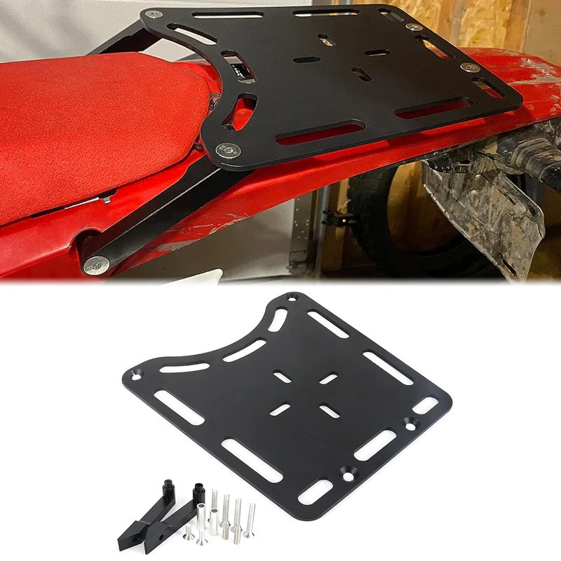 Motorcycle Accessories Rear Luggage Rack Cargo Rack Aluminum Fit For ...