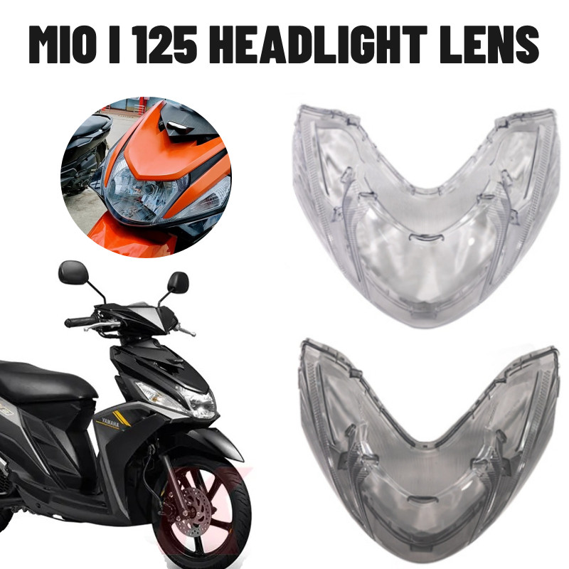 Yamaha Mio i 125 Headlight Lens Clear Light Cover Motorcycle ...