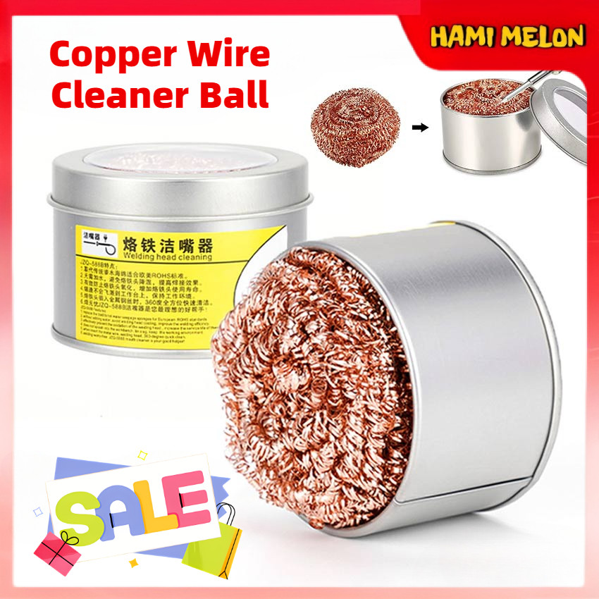 【In Stock】Welding Soldering Iron Tip Cleaner Tin Cleaning Ball Cleaning ...