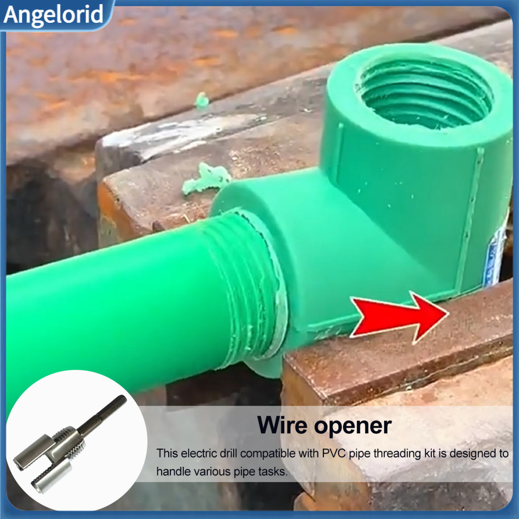 Angelorid| Pipe Wiring Tool Set Pvc Pipe Threading Kit Electric Pvc ...