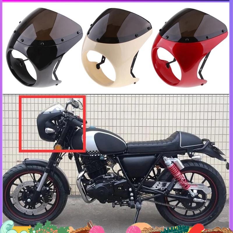 Motorcycle Front Headlight Fairing WindScreen Windshield Plastic ...