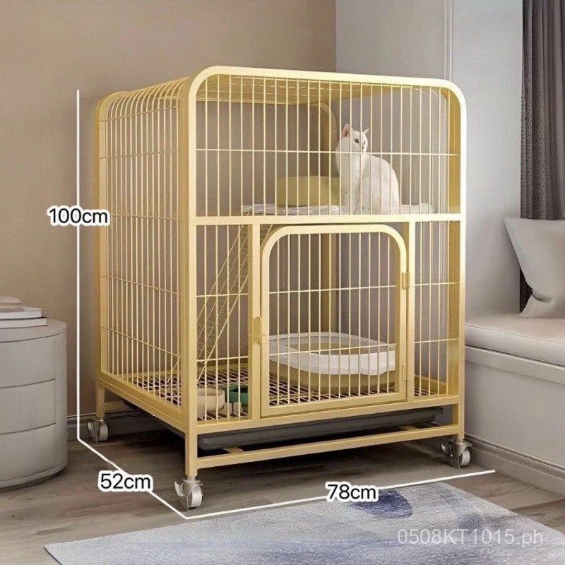Cat Cage Empty Cage Cat House Indoor Cat Extra Large Cat Cage with Tray ...