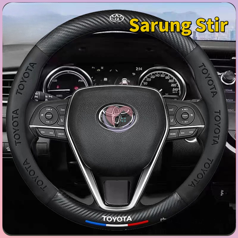 COD CAR STEERING COVER LOGO BRAND COVER STEER CARBON SPORT GENUINE ...