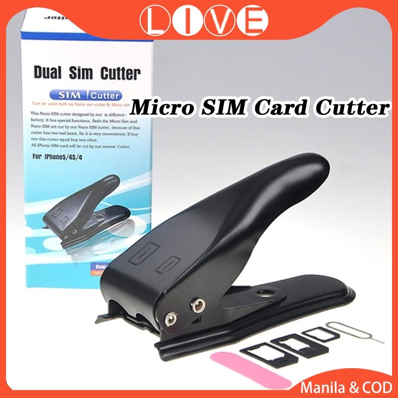 SIM Card Cutter 3 In 1 Micro Sim Card Cutter Nano Sim Card Cutter ...