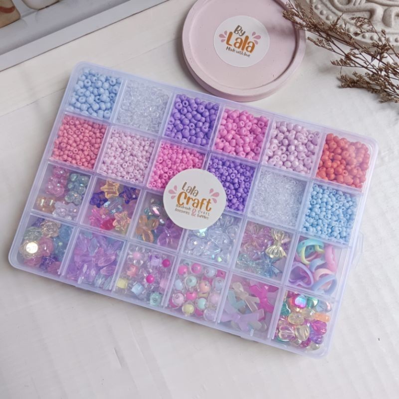 Diy Mote Package 24 compartments Bead package 24 compartments free ...