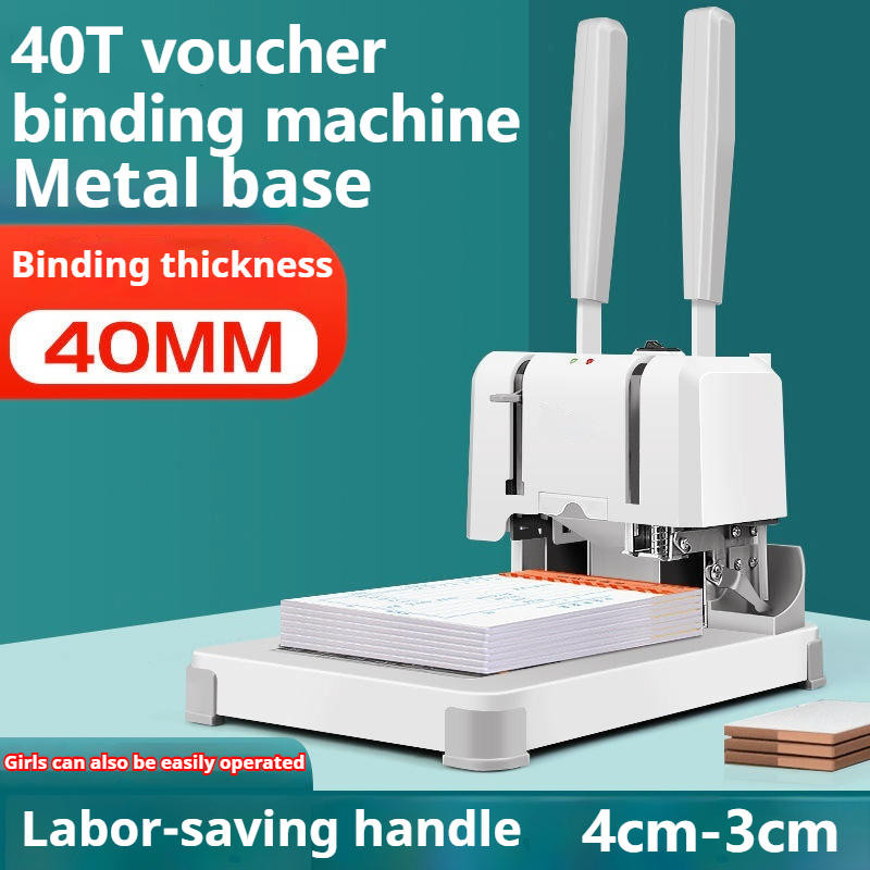 Voucher glue binding machine, punching machine, office hot melt binding ...