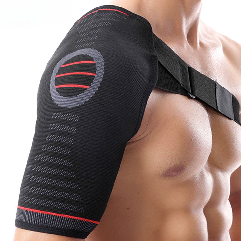 Unisex Compression Shoulder Support, Breathable Fabric, Shock-Absorbing ...