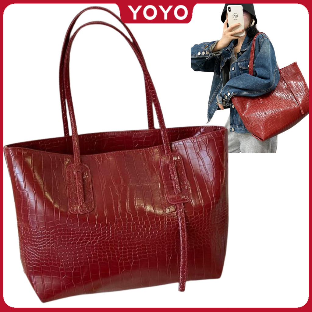 YoYo #S054 Simple Large Capacity One Shoulder Carrying Bag For Women ...