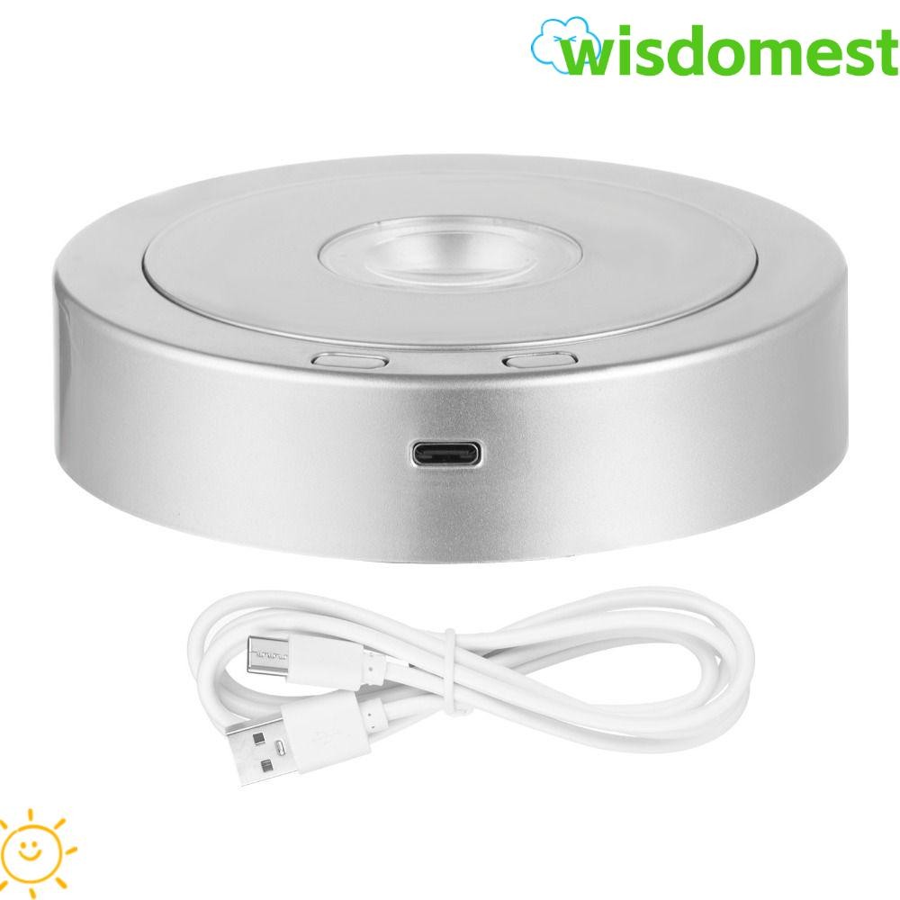 WISDOMEST Led Rotating Display Stand Small Exhibition Necessities ...