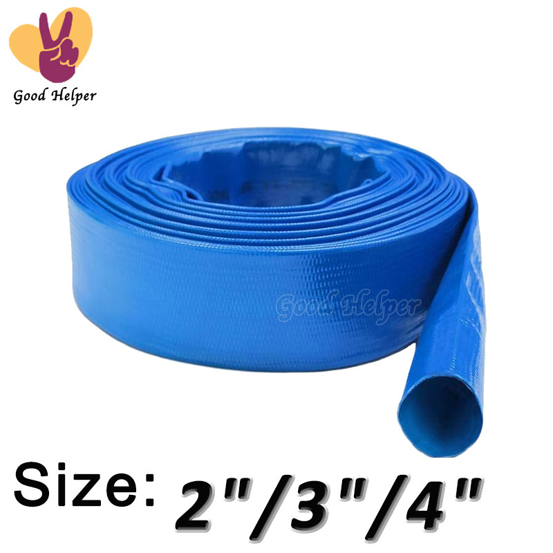 Water Pump Hose PVC Heavy Duty Flat Discharge Hose Submersible ...