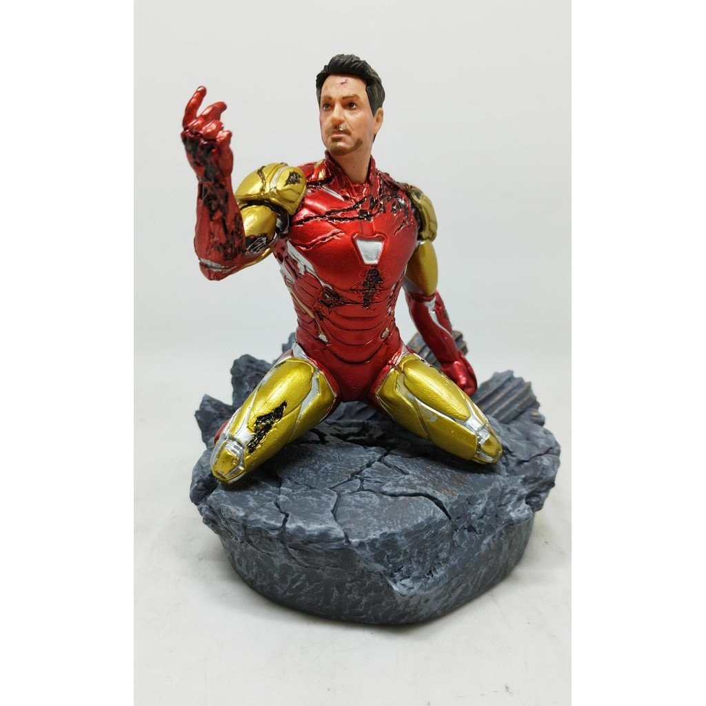 Avengers Final Battle MK85 Ring Finger GK Iron Man Kneeling Statue ...