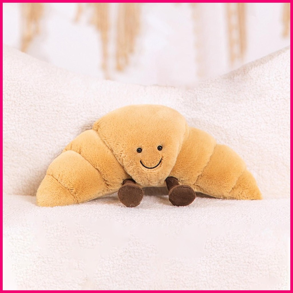 Stuffed Bread Plushies Stuffed Bread Food Soft Plush Toy Funny Stuffed ...
