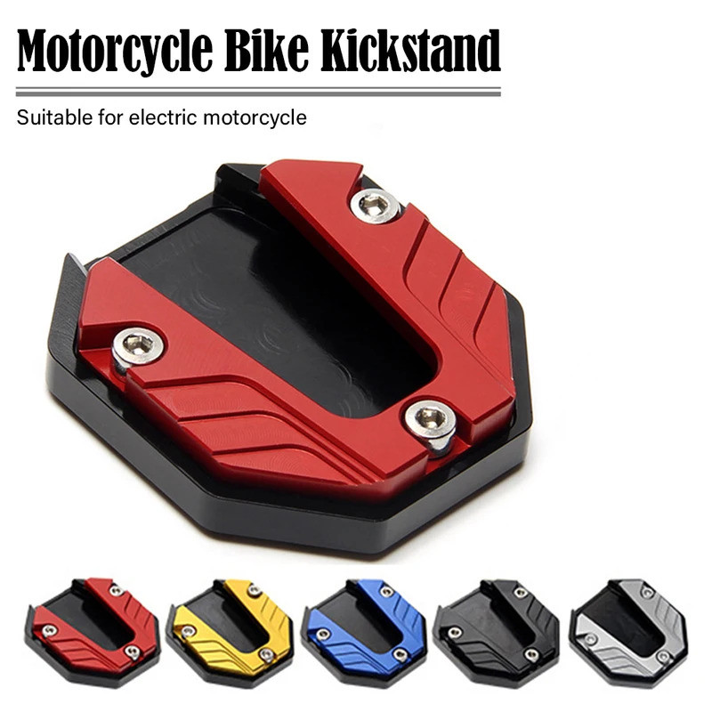 Universal Scooter Motorcycle Bike Kickstand Extender Foot Side Stand ...