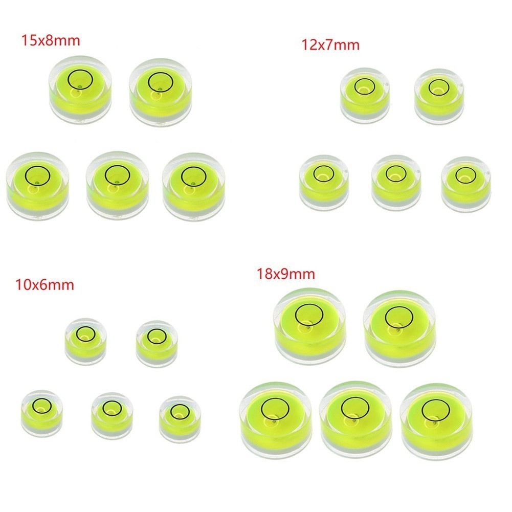 5pcs Round Bubble Level For Spirit Level Bullseye Level Measurement ...