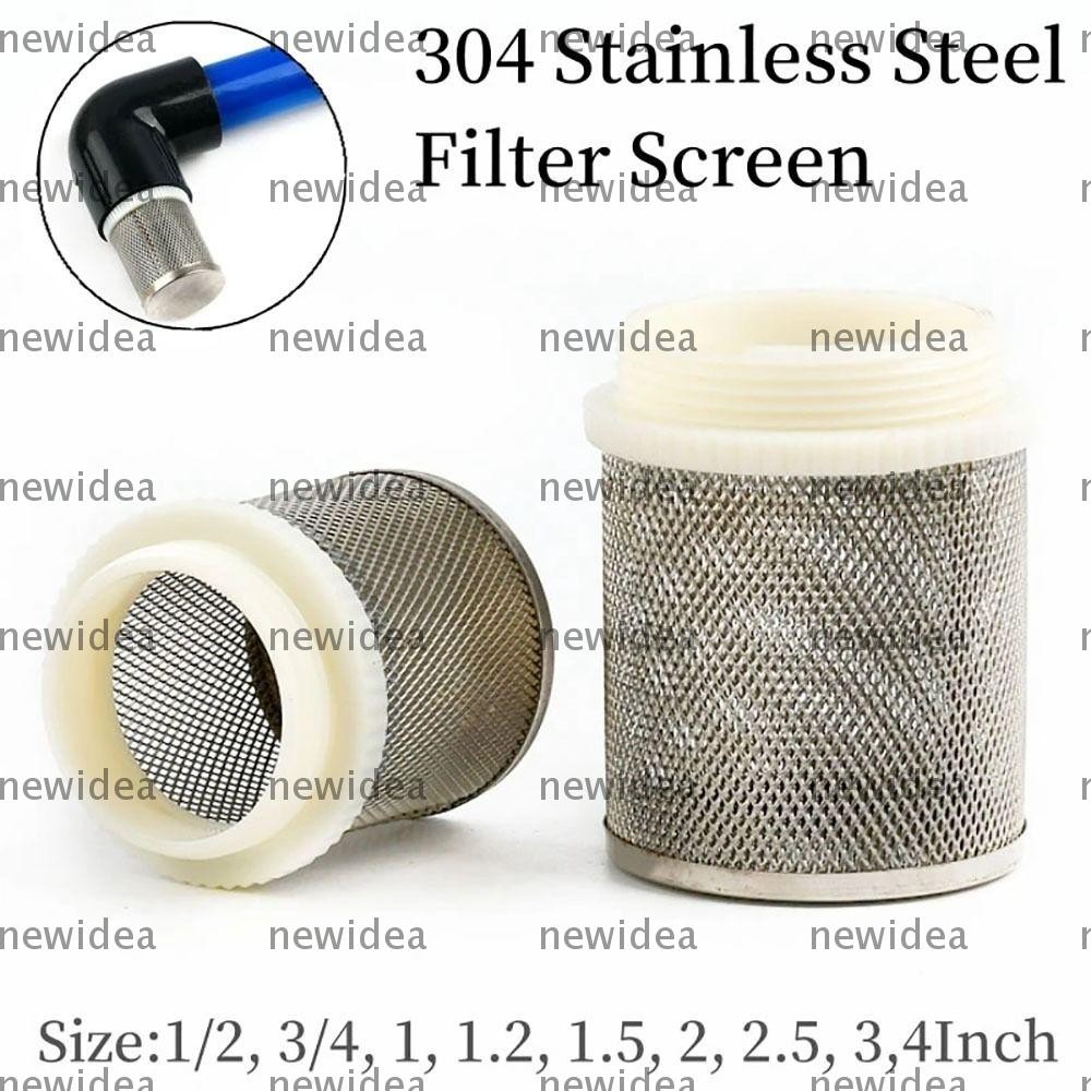 NEWIDEA 1Pcs Mesh Screen Filter, Water Clean Water Pump Fitting Hose ...