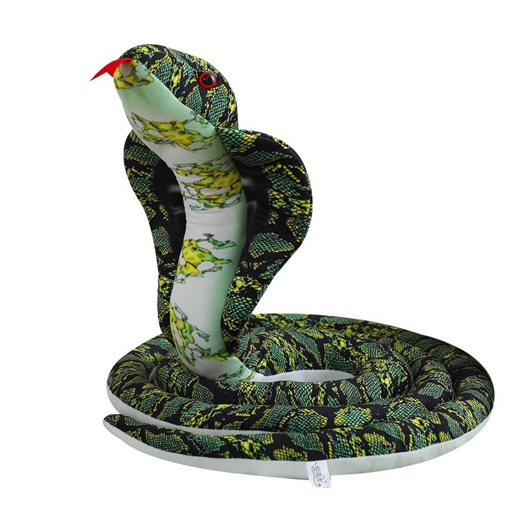 3m Large Wild Snake Stuffed Animals Lifelike Snake Wild Animal Plush ...