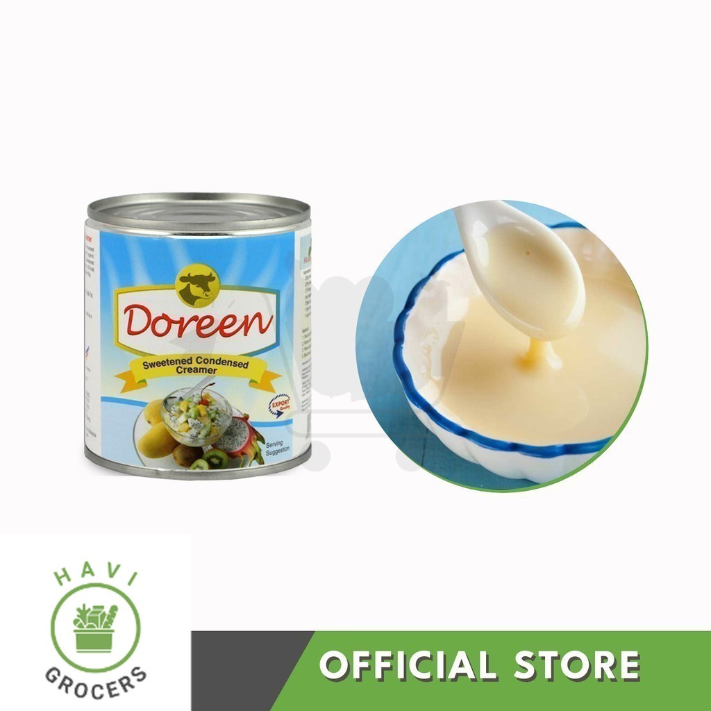 HAVI GROCERS Doreen Condensed/Condensada Milk 390G, 1KG | Shopee ...