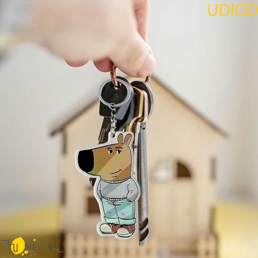 UDIOD Memes Keychain, Chillguy My New Character Meme Keyring, Gift ...