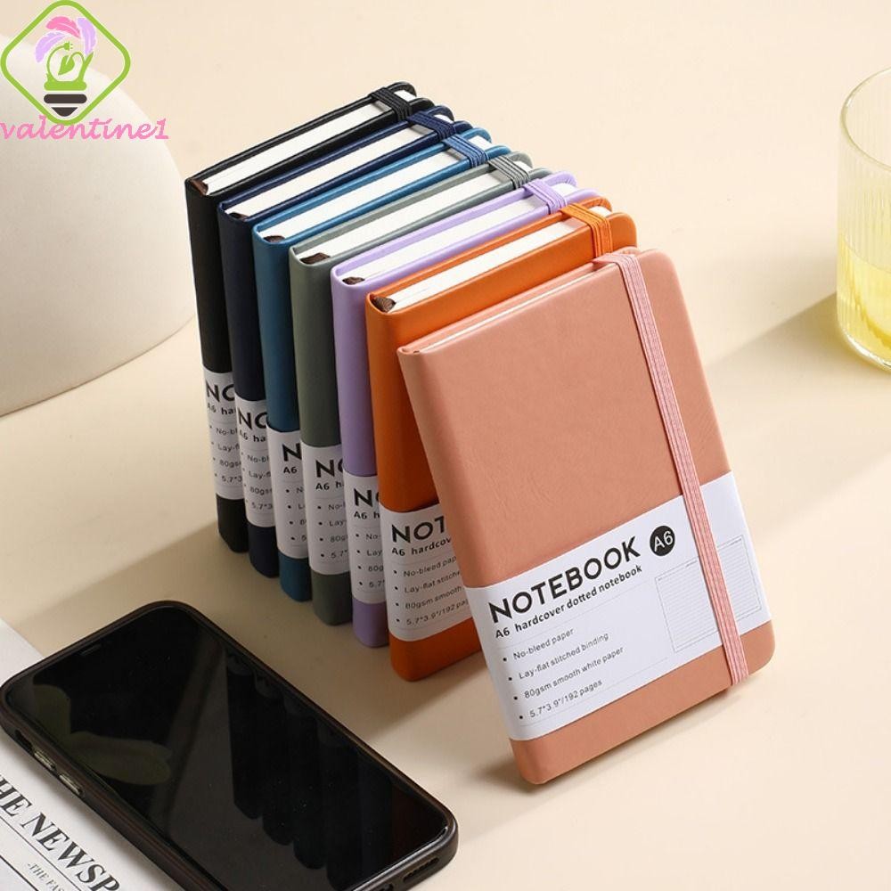 AVALENTINE A6 Mini Notebook, Strap Notebook Memo Diary Planner Pocket ...