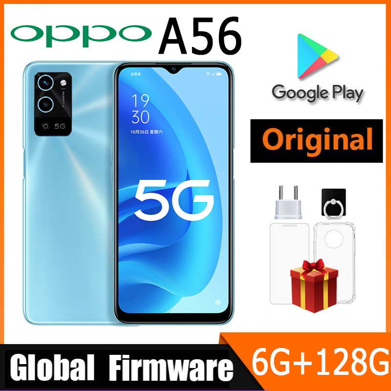 OPPO A56 5G Mobile Phone Global firmware 6GB RAM 128GB ROM Android CPU ...