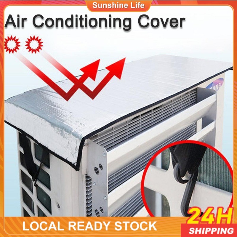 AirCon Cover ( Outdoor Unit ) Rainproof Air Conditioner Cover ...
