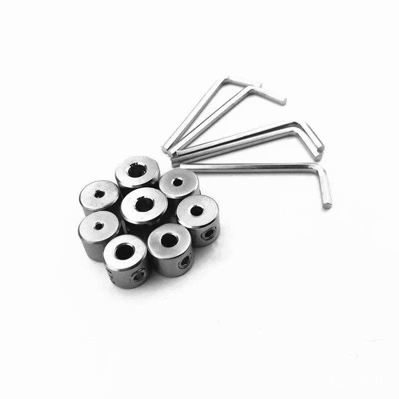 new Drill Stop Collar Set Stainless Steel Drilling Bit Depth Stopper ...