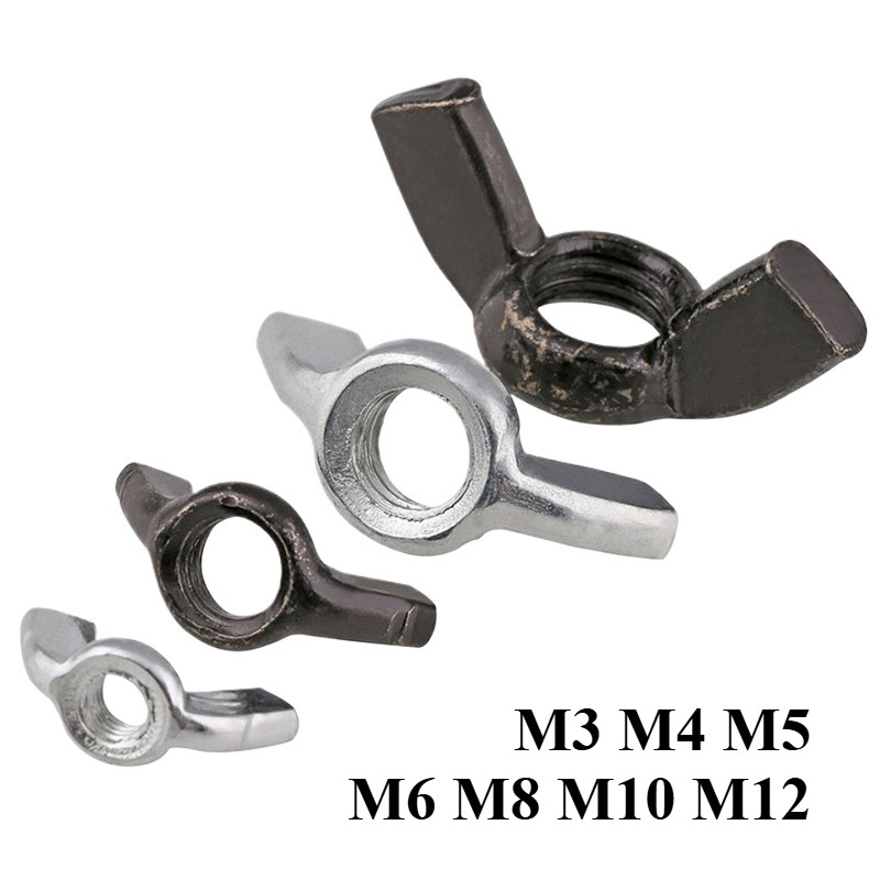 [Fast] Butterfly Nut Hand Nut 304 Stainless Steel M3 M4 M5 M6 M8 M10 ...
