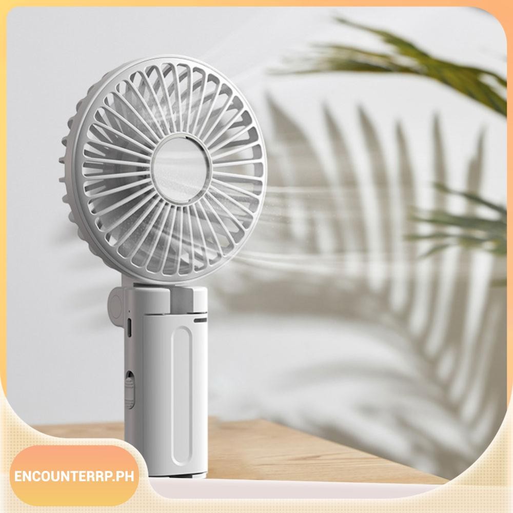 [encounterrp.ph] Folding Fan Desktop Small Fan 3-Speed Adjustment ...