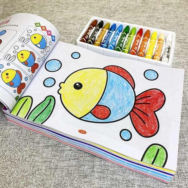 coloring set coloring set for kids Children Painting Coloring Picture ...