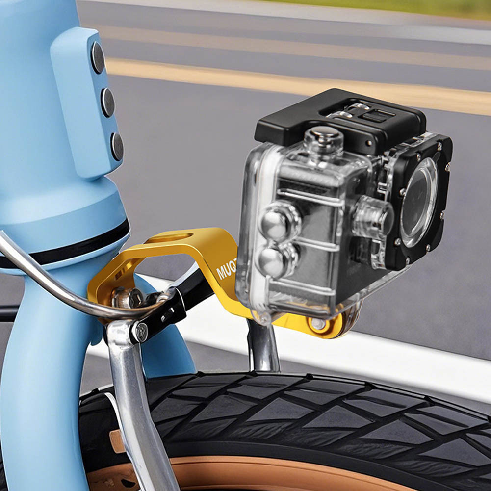 Bicycle Front Light Mount Bracket Aluminum Alloy Bike Headlight Mount ...