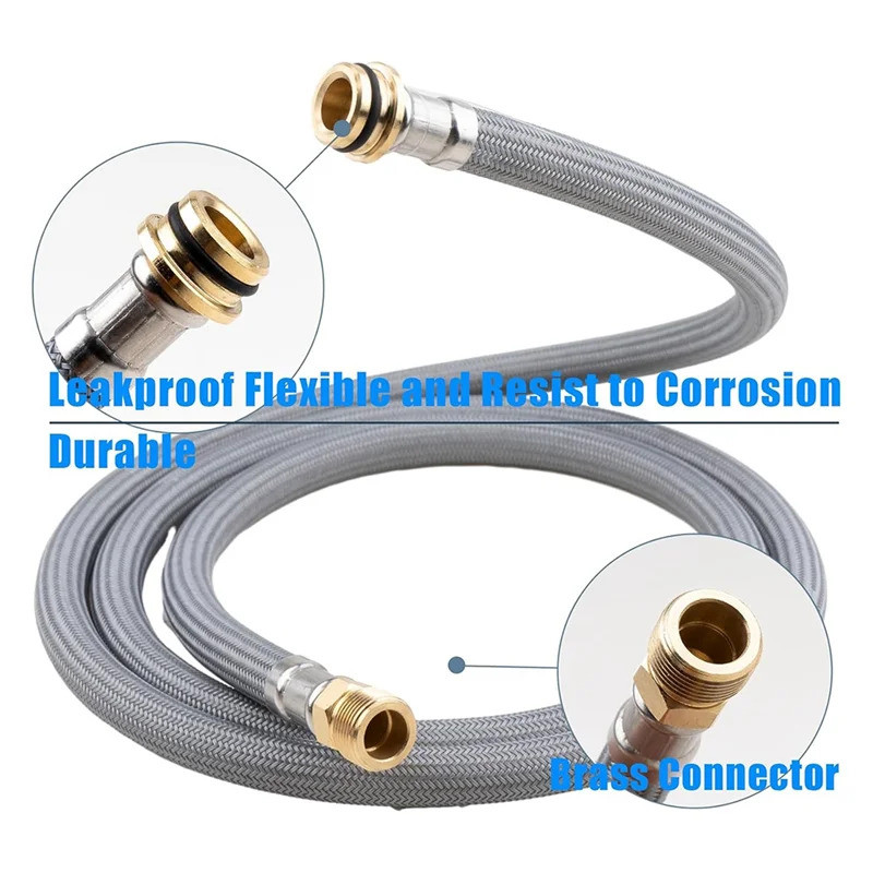 A25F-Faucet Hose Replacement Parts For Grohe 48293000 Flexible Kitchen ...