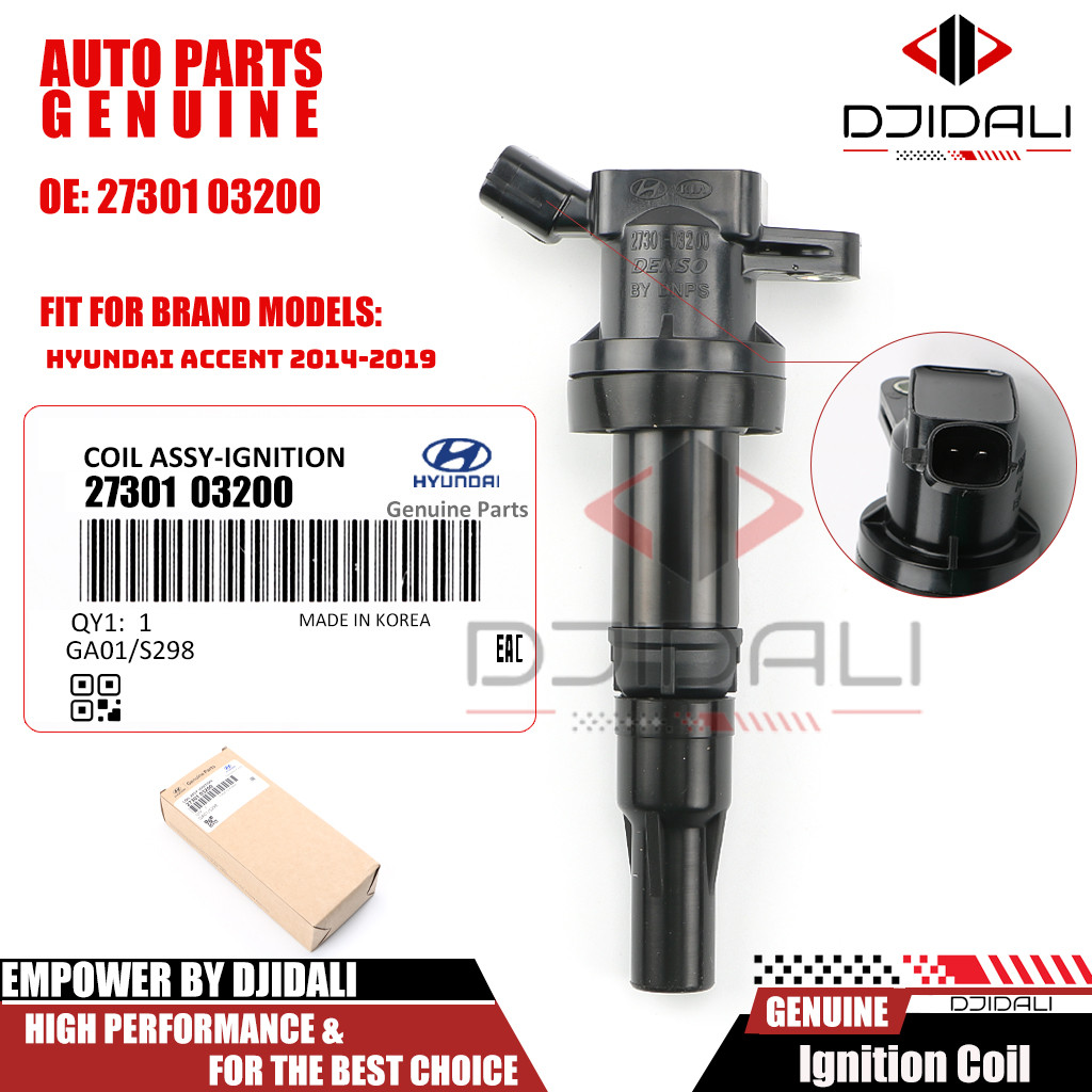 New Ignition Coil Hyundai Accent 2014-2019 27301-03200 27301 03200 ...