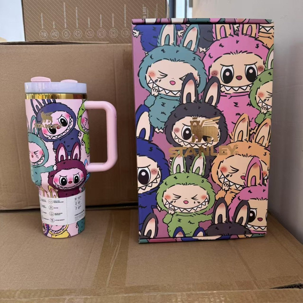 Stanley Insulated Mug Cartoon Car Cup Stanley40ozlabubu New Automobiles ...