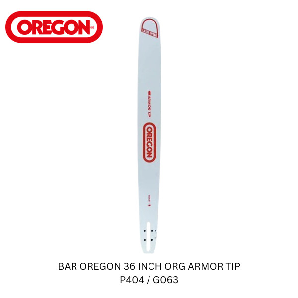 MESIN KAYU Oregon Bar 36IN ORG ARMOR TIP / Wood Cutting Machine Bar ...