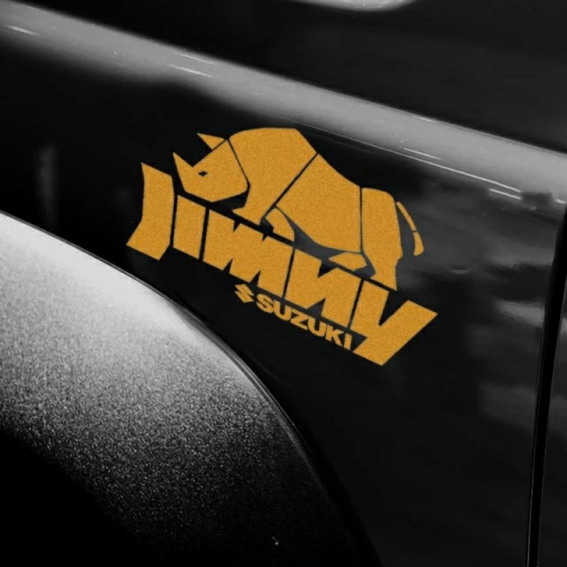 Jimny Rhino Jeep Car Sticker Sticker Suzuki Car Sticker | Shopee ...