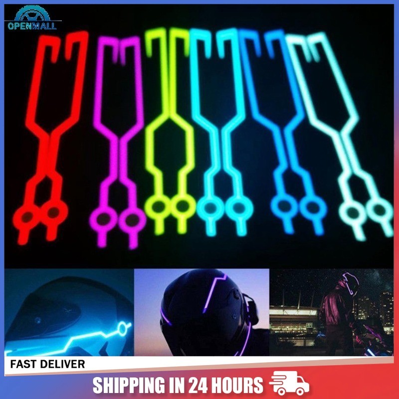 [Fast Shipping] Motorcycle Helmet Light Mode Kit Helmets Night Riding ...