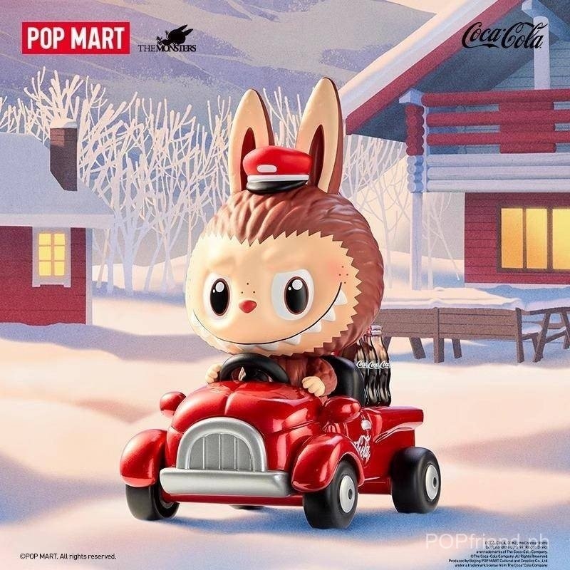 Christmas gift PopMart the monsters labubu Coca-Cola series Mystery Box ...