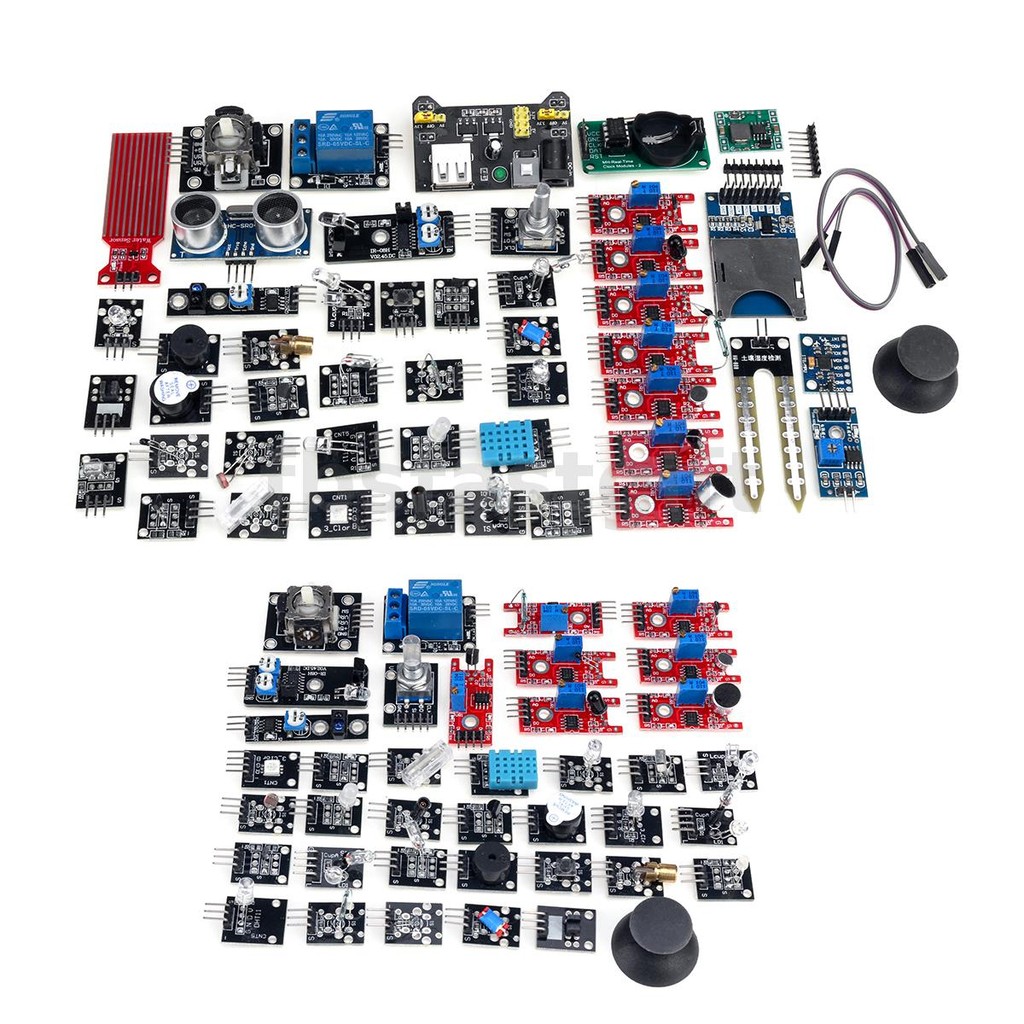 45 IN 1/37 IN 1 Sensor Module Starter Kits Set For Arduino Raspberry Pi ...