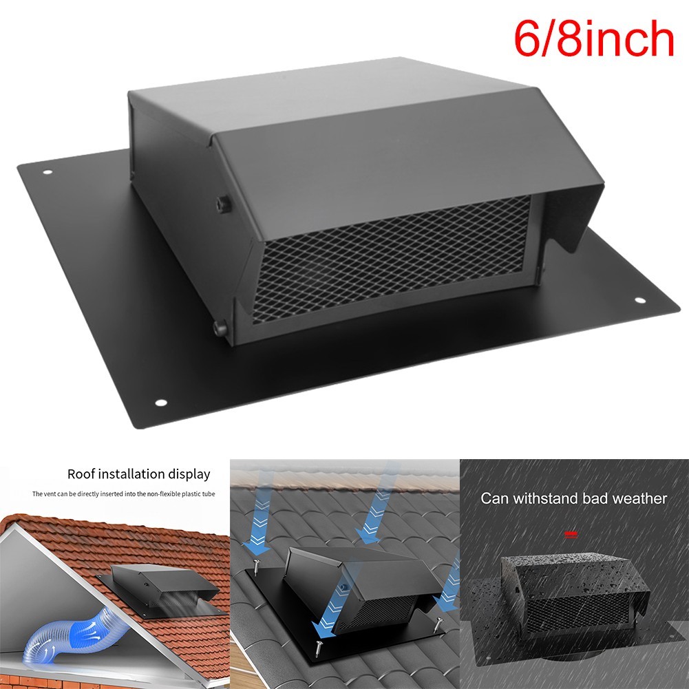 Protective Roof Vents in 430 Stainless Steel Compatible with Exhaust ...
