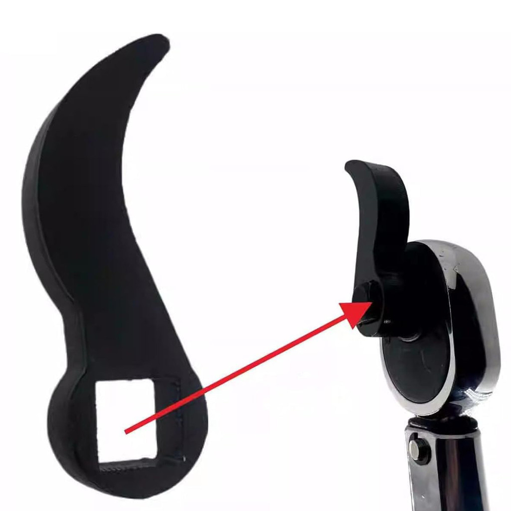 Adjustable Pry Bar Adapter Head Easy Install Heavy-Duty Crowbar with ...