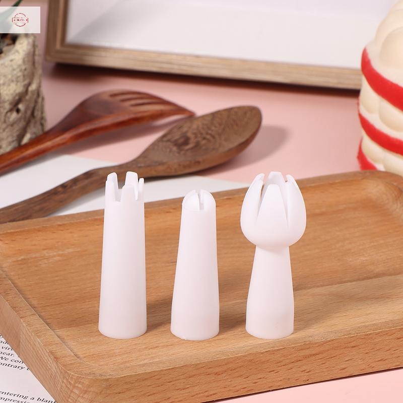 Sun 3Pcs/Set Whip Cream Dispenser Head Whipped Nozzle Moung Mouth Base ...