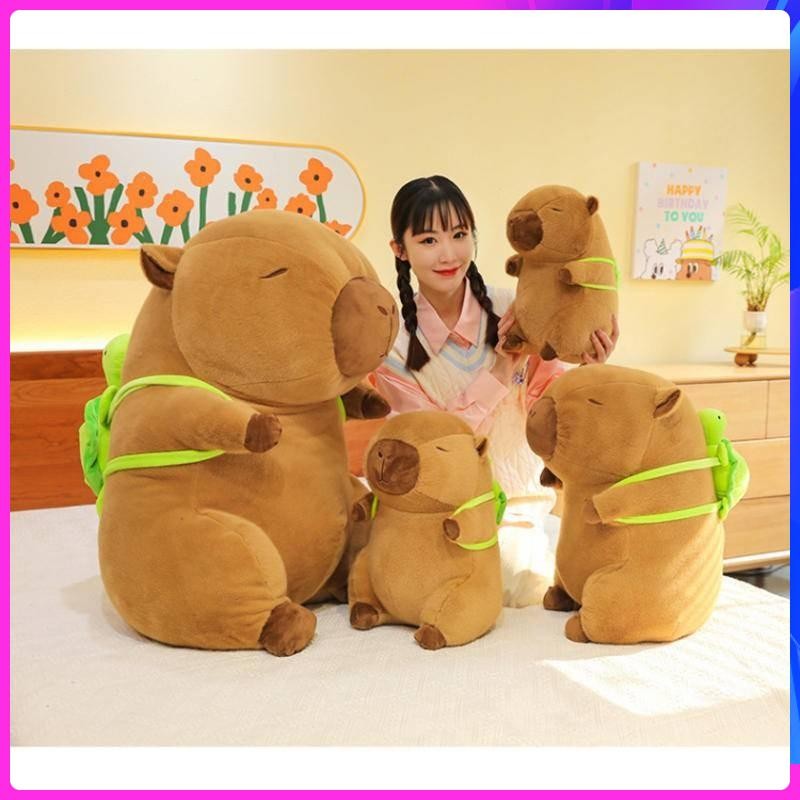 (Ready Stock) 45/55/90cm pybara plush 90cm capybara plush bag capybara ...