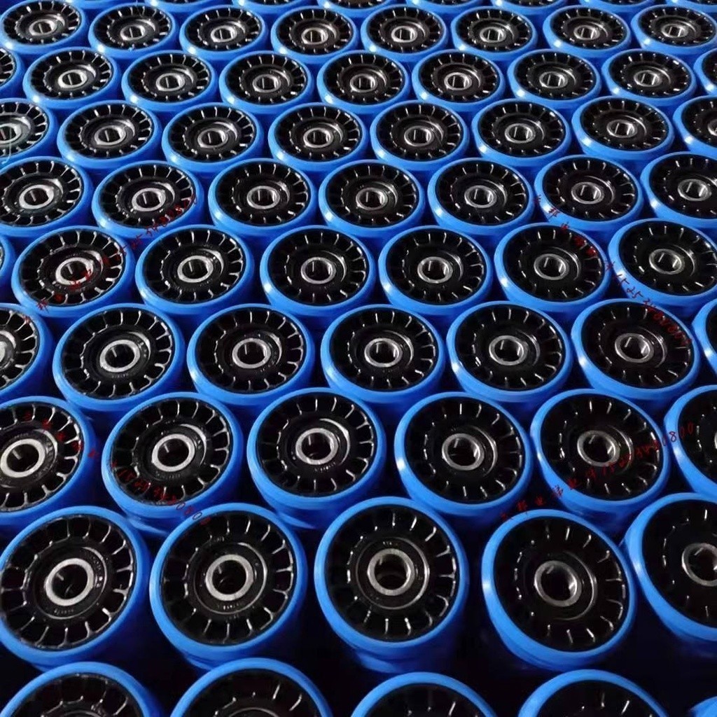 ♫Villa ladder guide shoe wheel 70/80*25 6204 elevator escalator frame ...