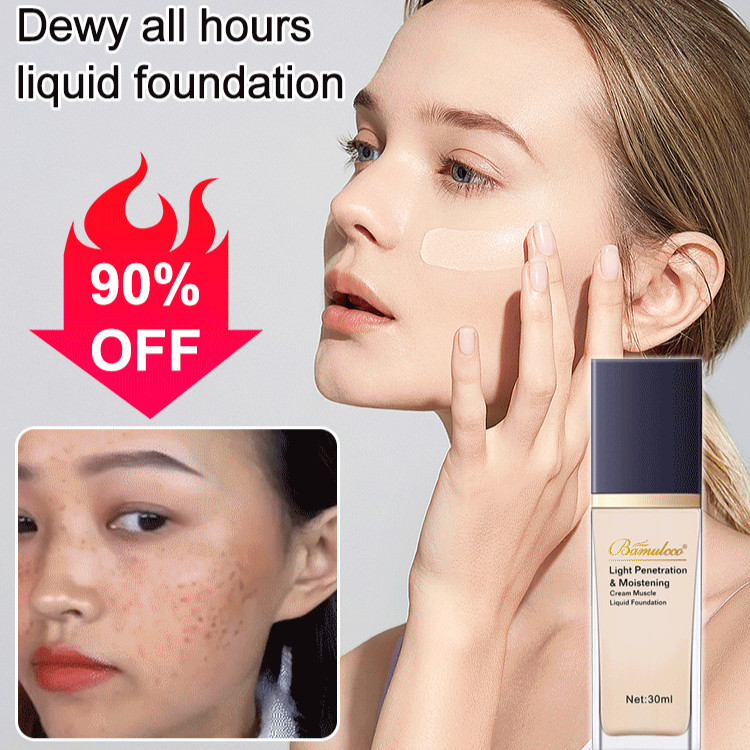 TikTok popular dewy all hours liquid foundation | Shopee Philippines