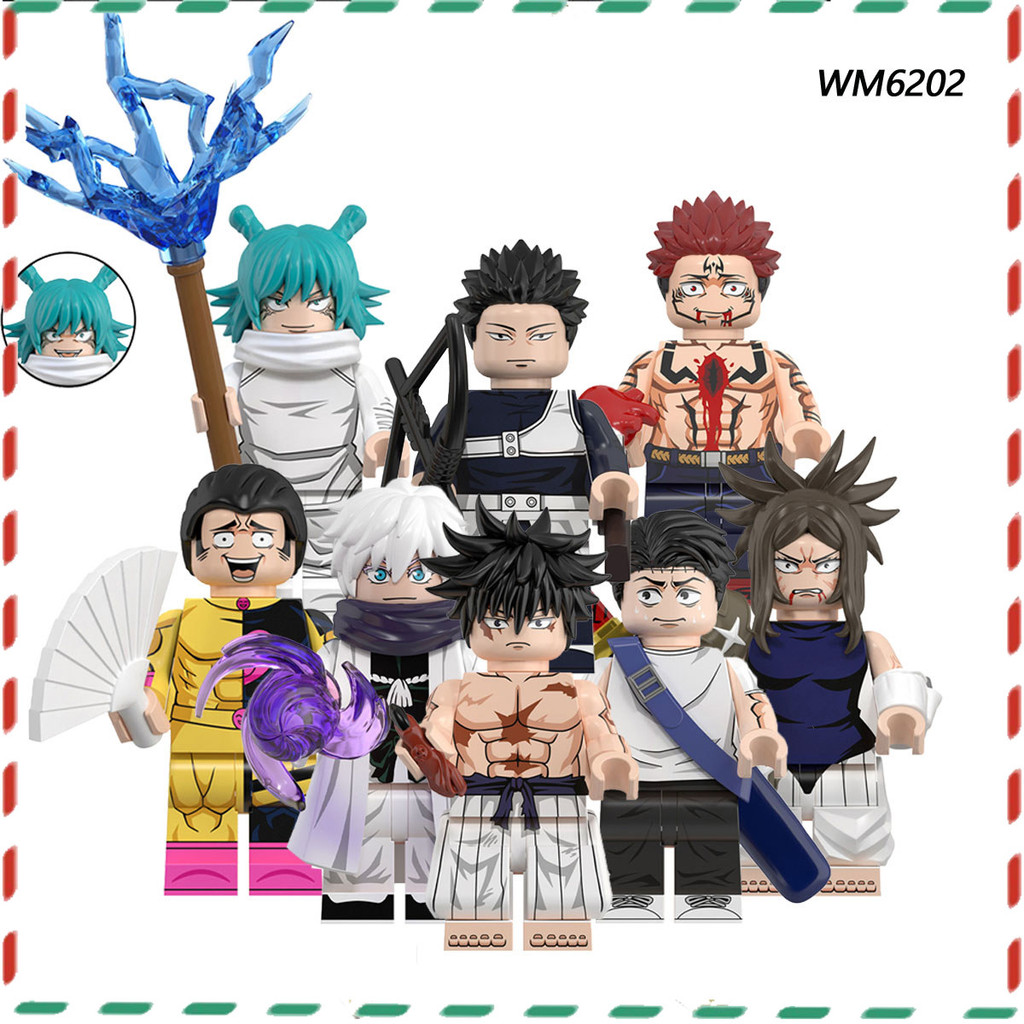 Children's toys ornaments and decorations assembly toys Jujutsu Kaisen ...