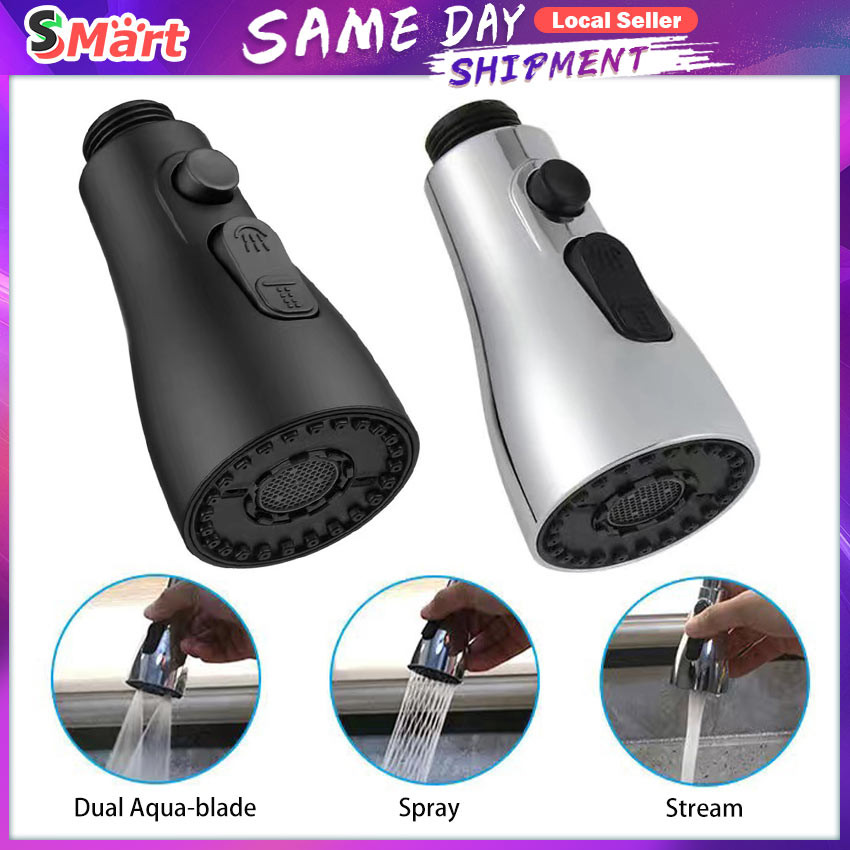 Faucet Extender Boosting Splash Prevention 3 Modes Water Saver Home ...