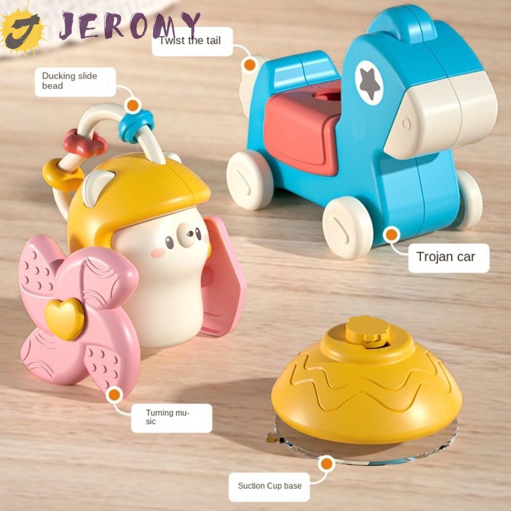 JEROMY Carousel Suction Cup Toy, With Suction Cups Fixed High Chair ...