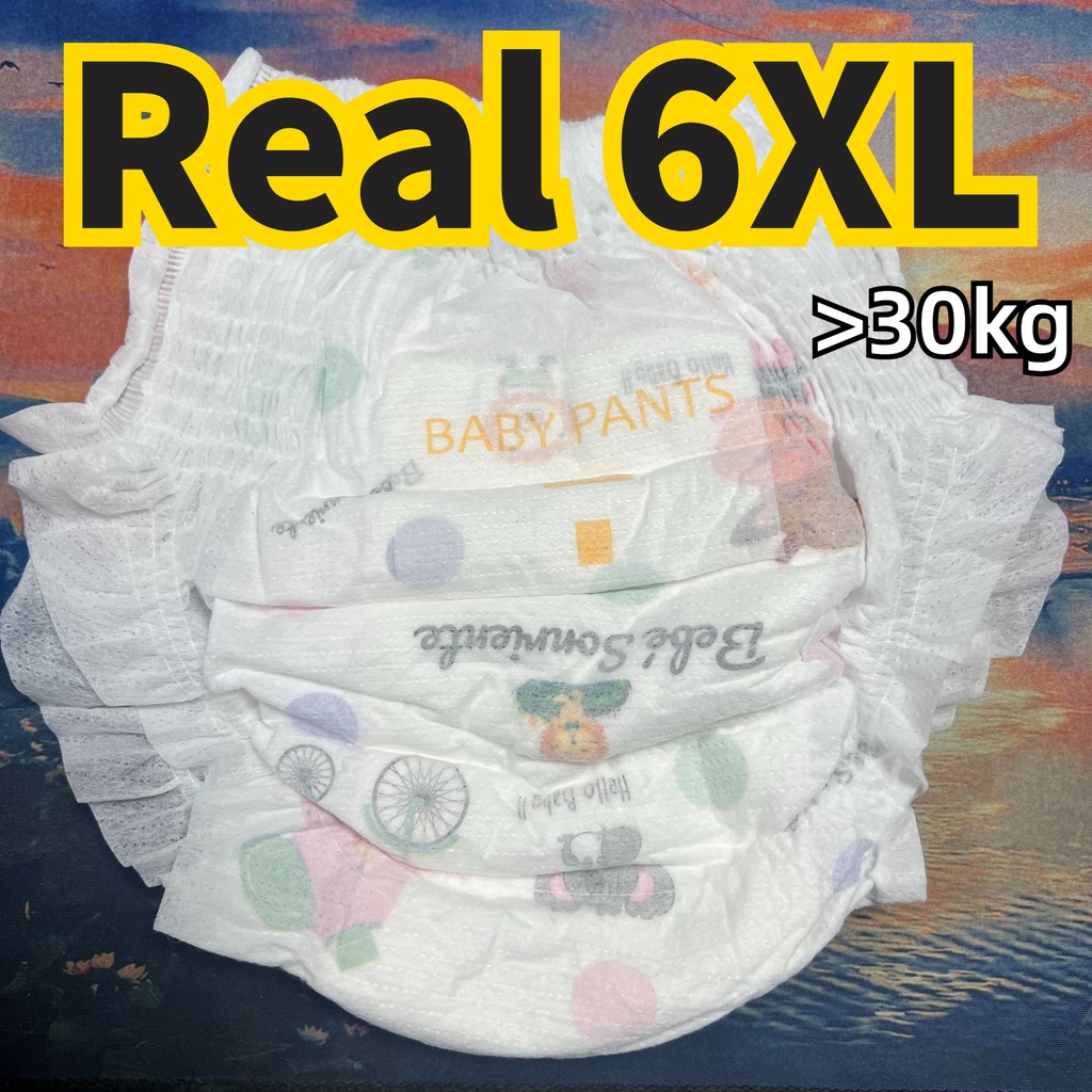 BG Baby 6xl Diaper Pants for Kids Diaper Pants 50pcs Sale Thick Big Size Diaper 6XL Pants Q ...